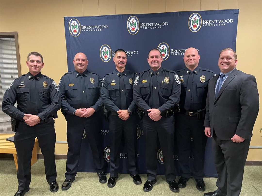 New Leadership at Brentwood Police Department Brentwood PD